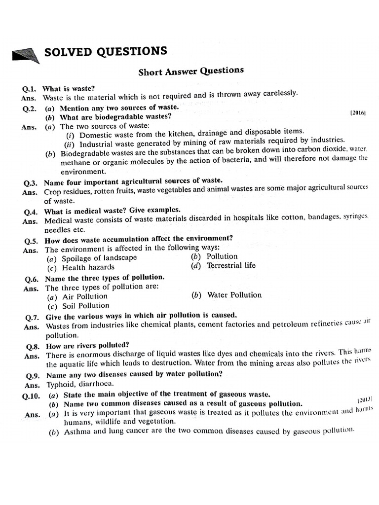 Geography-Waste Management | PDF