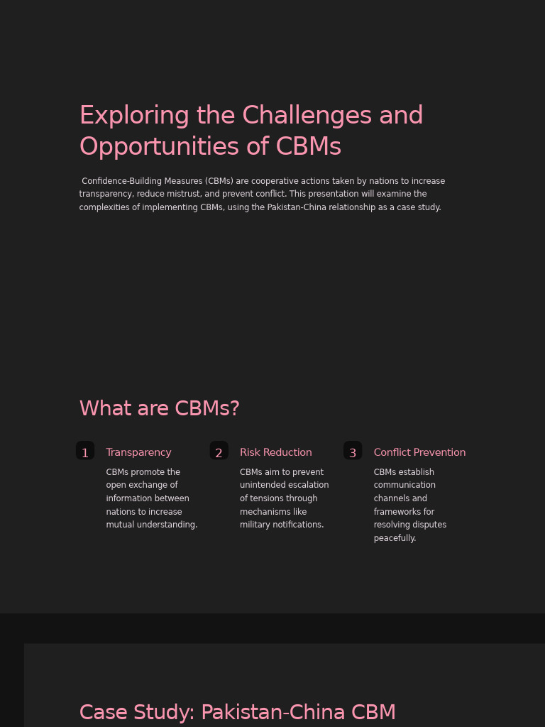 Exploring-the-Challenges-and-Opportunities-of-CBMs[KIM] | PDF | Pakistan | China