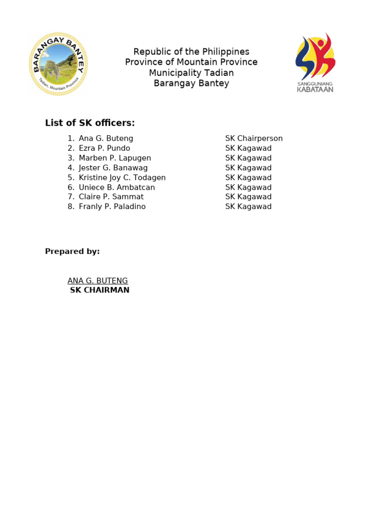 SK Members Name | PDF