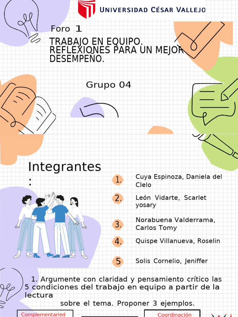 Trabajo en Equipo4 Reflexiones | PDF