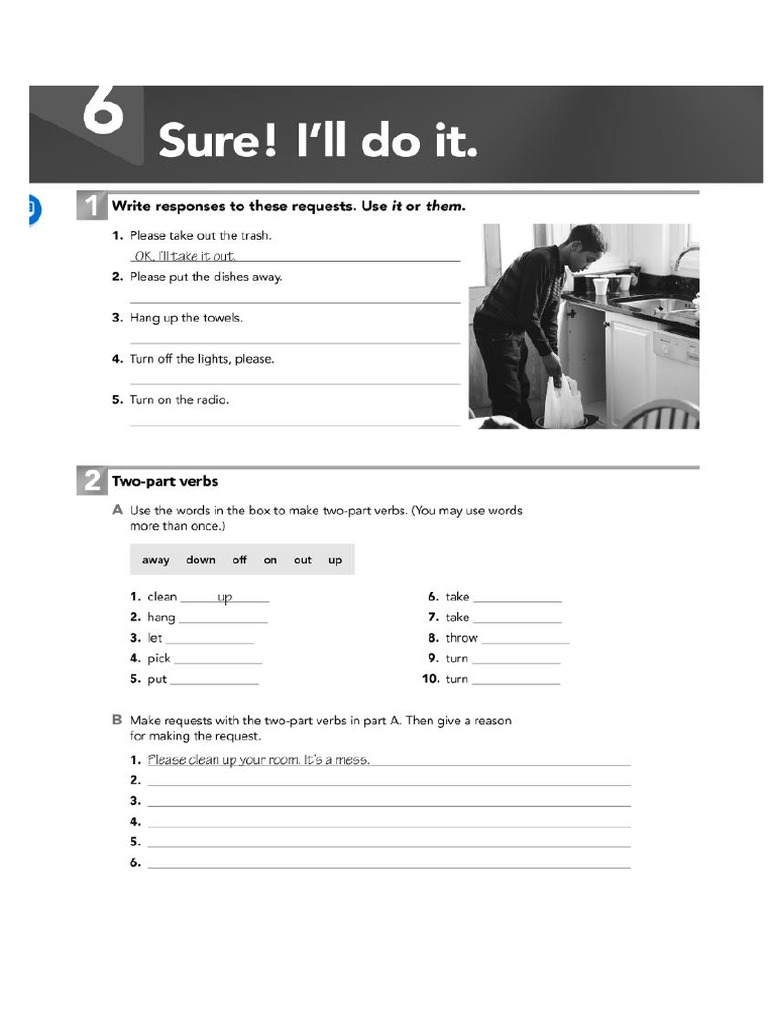 Worksheet Unit 6 | PDF