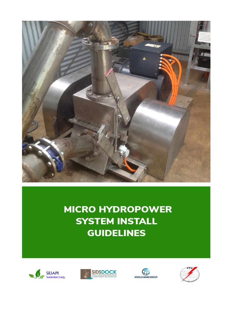 Micro-Hydropwer-System-Install-Guideline-V1 | PDF | Electrical Wiring | Hydroelectricity