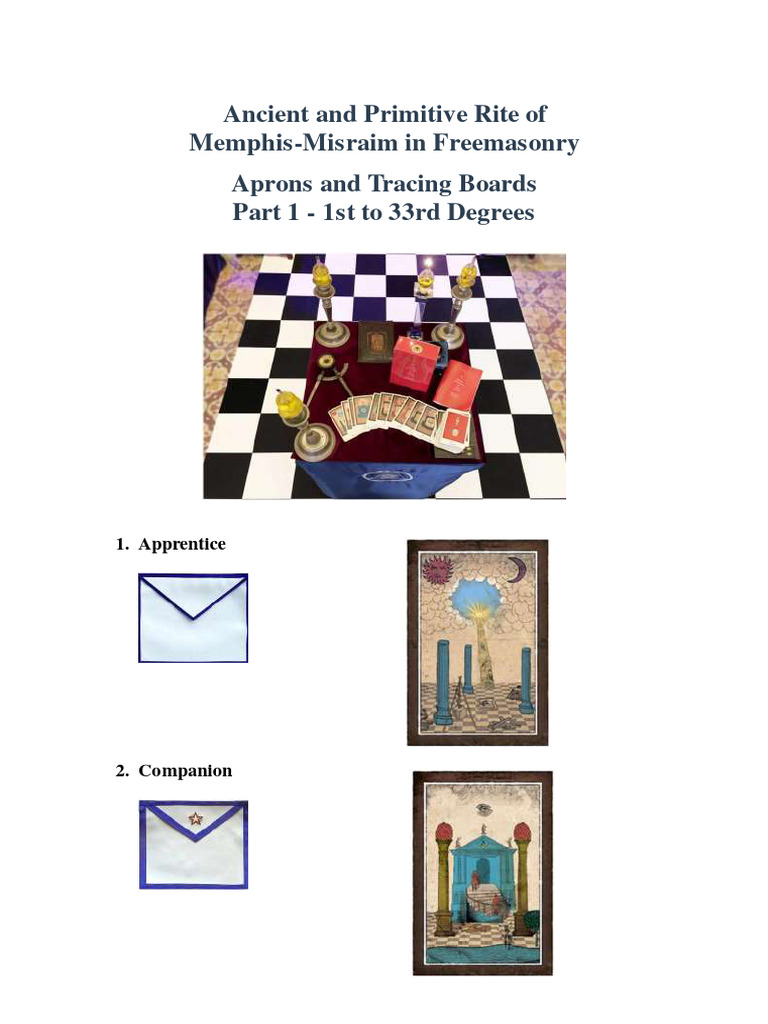 Memphis-Misraim Degrees Overview | PDF