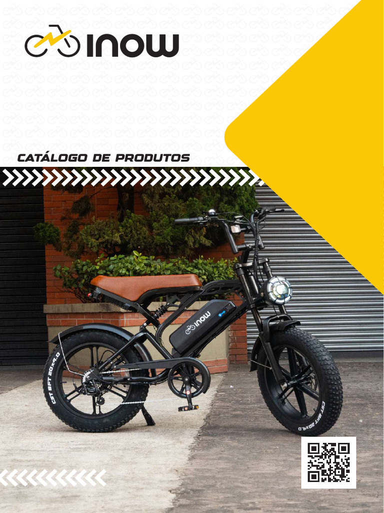 Catalogo Inow Bicicletas Eletricas - 2024 | PDF | Freio | Pneu