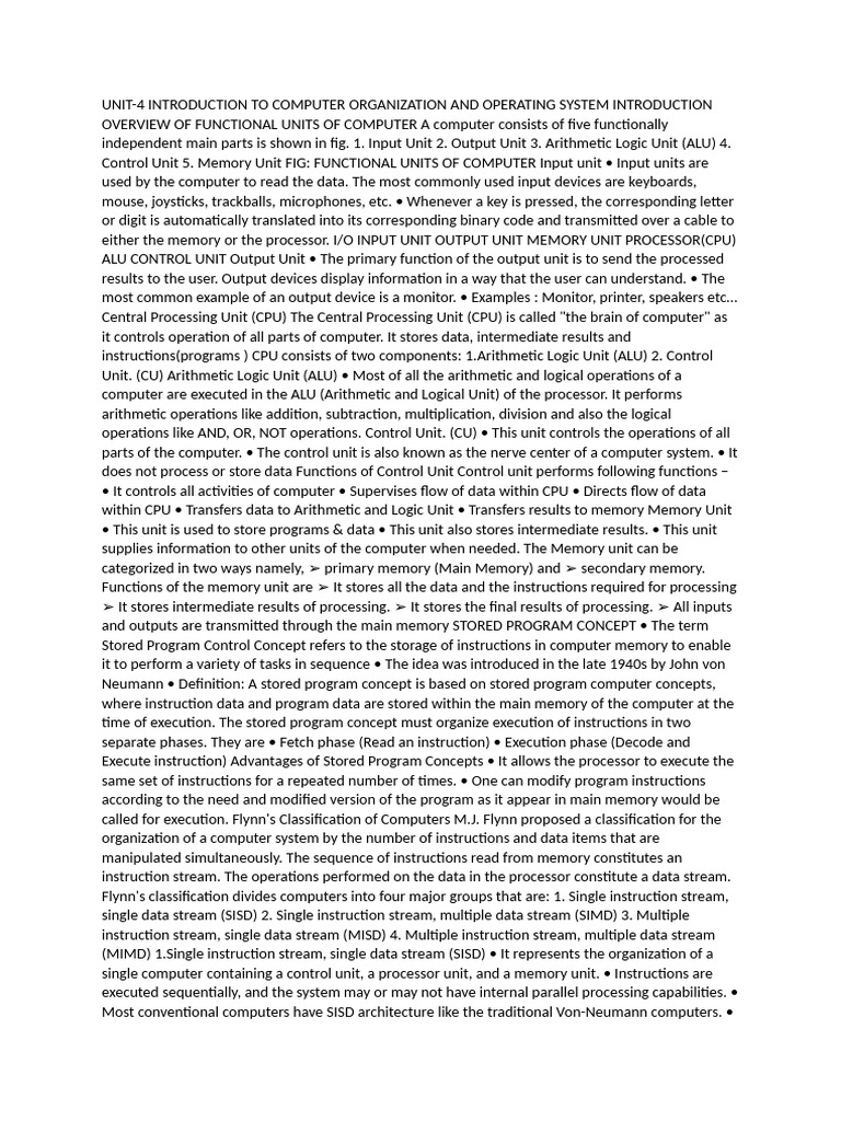 UNIT.4 | PDF | Random Access Memory | Computer Memory