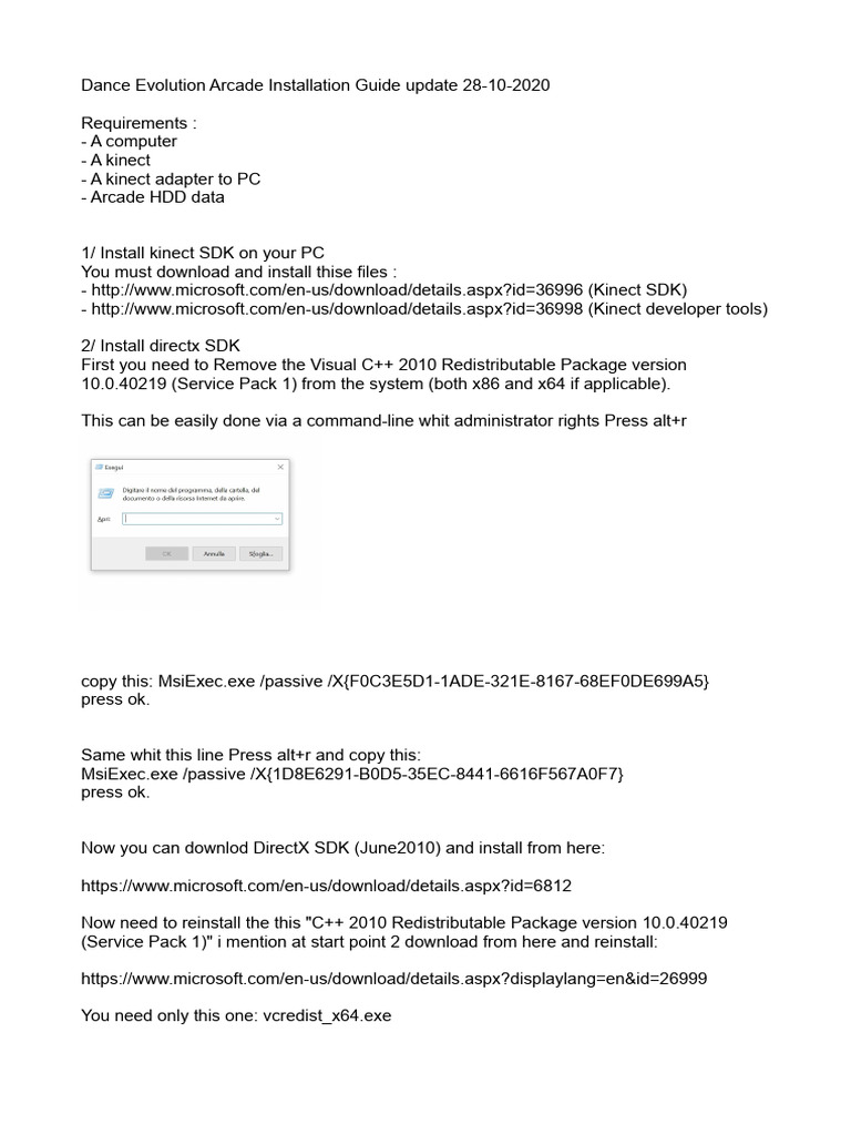 Dance Evolution Arcade Guide Update 28-10-2020 | PDF