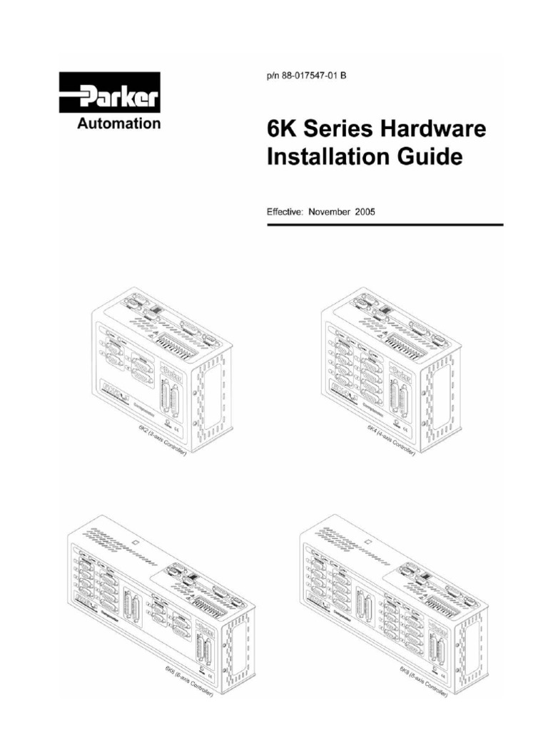 6K Series Hardware Installation Guide | PDF | Relay | Safety