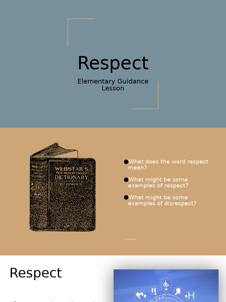 Understanding Respect in Elementary Education | PDF