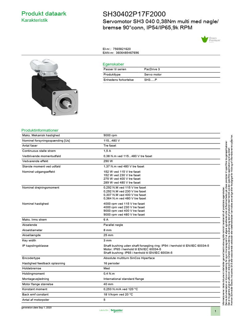 PacDrive 3 SH30402P17F2000 | PDF