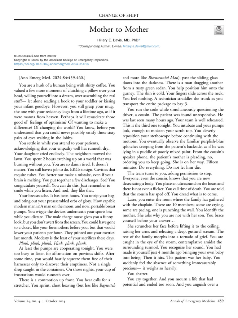 Mother-to-Mother_ymem | PDF