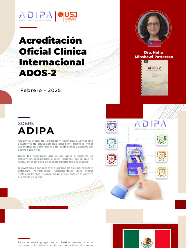 Ados 2 | PDF | Espectro autista | Sicología