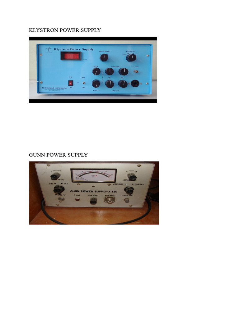 Klystron Power Supply | PDF