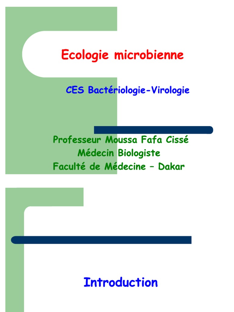 Ecologie microbienne