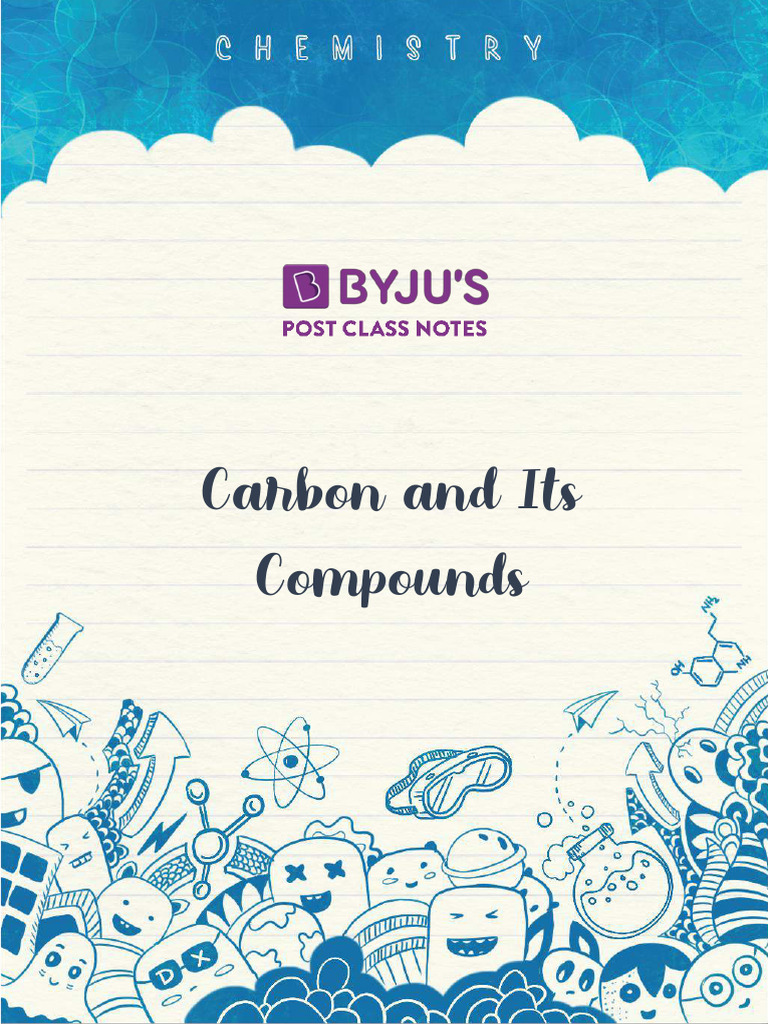 CBSE Class 10 Term 2 Carbon and Its Compounds Study Notes | PDF