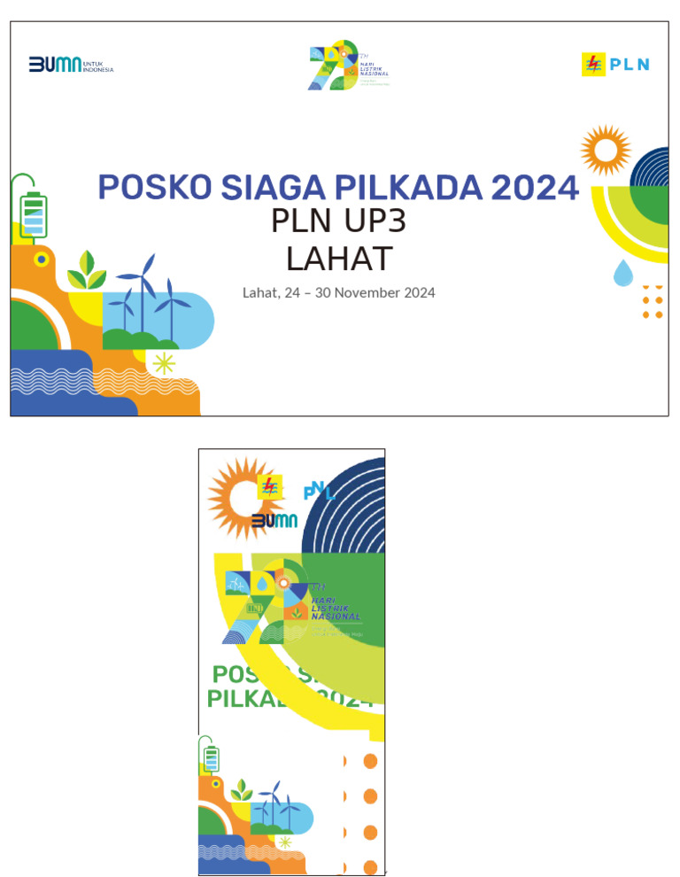 Spanduk Dan Benner Posko Siaga Up3 Ahat | PDF