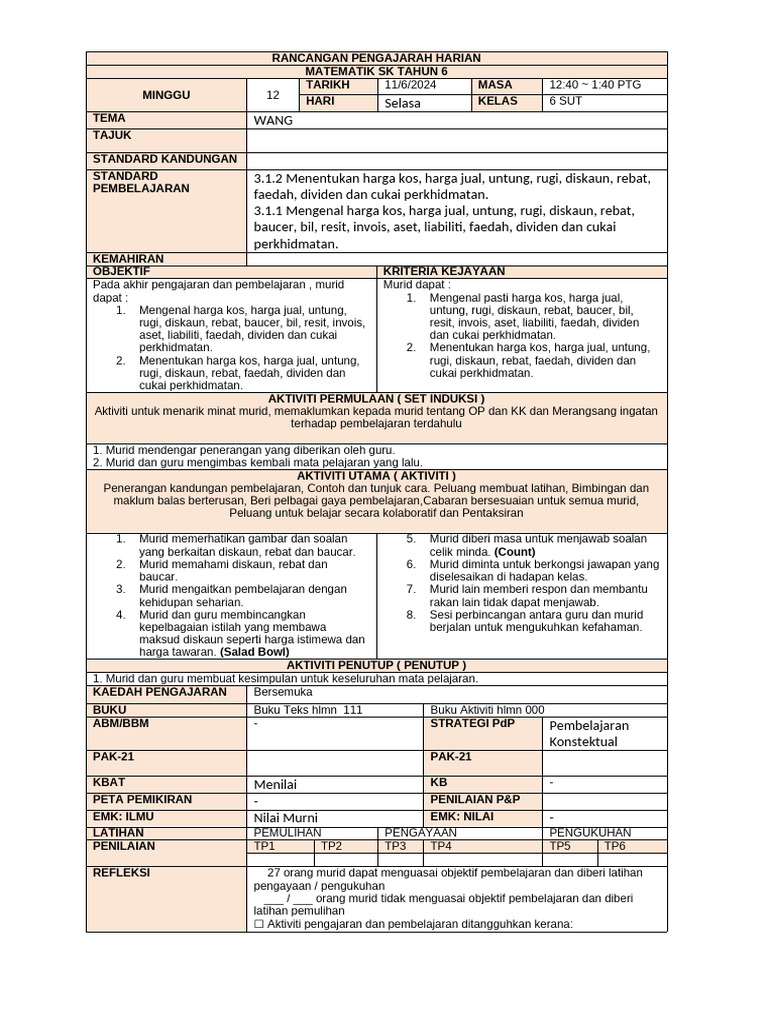 RPH2 Mate 6 Sut 11 Jun 2024 | PDF