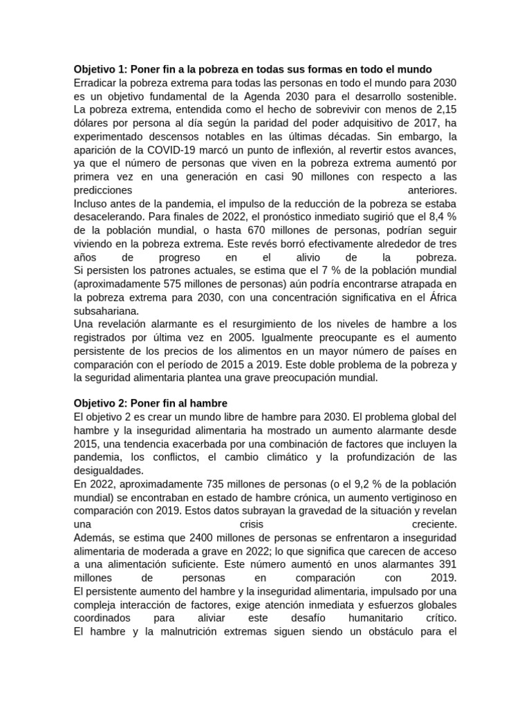 Documento de Desarrollo Sustentable Kevin Jose | PDF | Discriminación y relaciones raciales ...