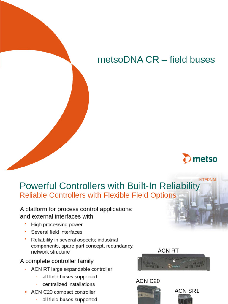 metsoDNA Fieldbuses 2009 v1.3 | PDF | Ethernet | Computer Science