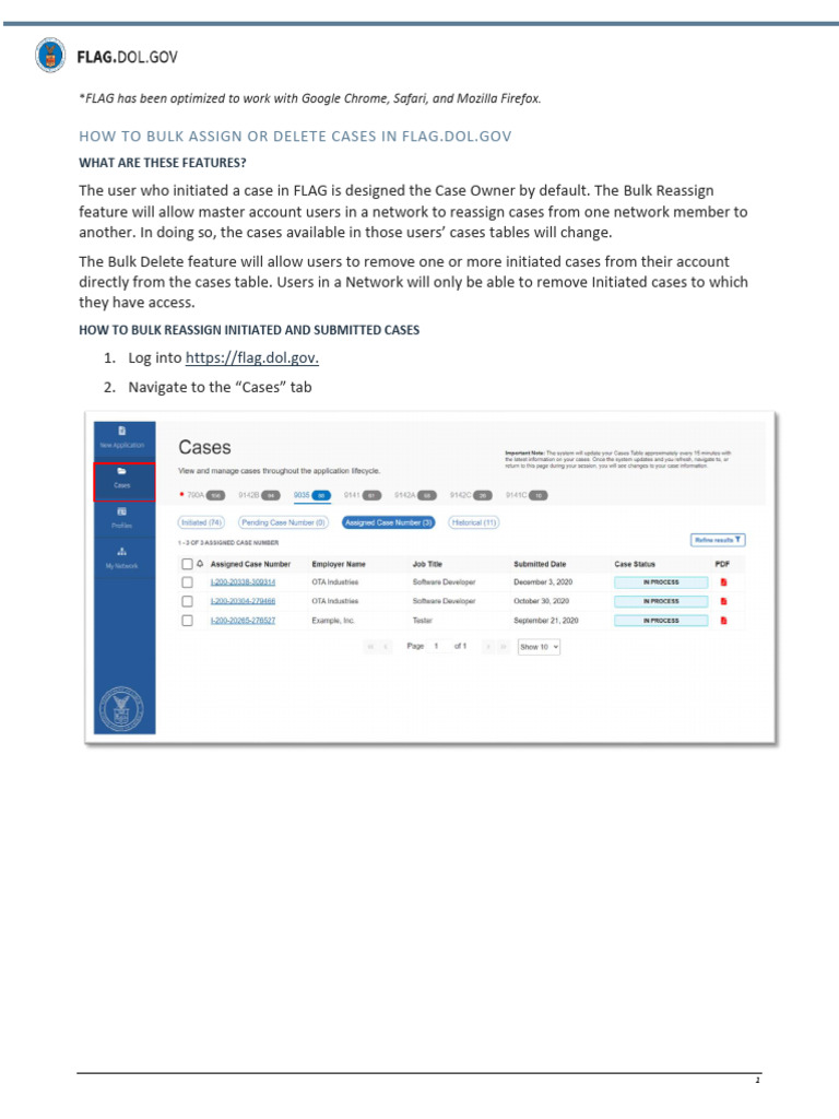 Final_How to Bulk Assign or Delete Cases in FLAG.dol_.GOV User Guide ... Final_How to Bulk Assign or Delete Cases in FLAG.dol_.GOV User Guide ...