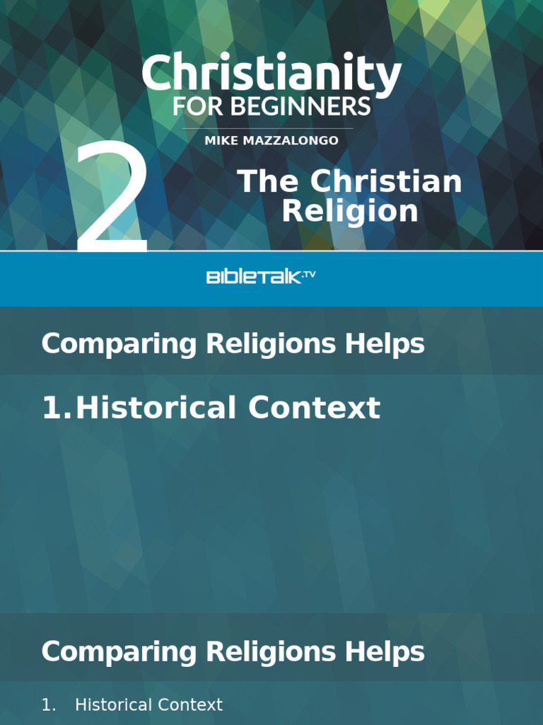 The Christian Religion | PDF | East Asian Religions | Moksha