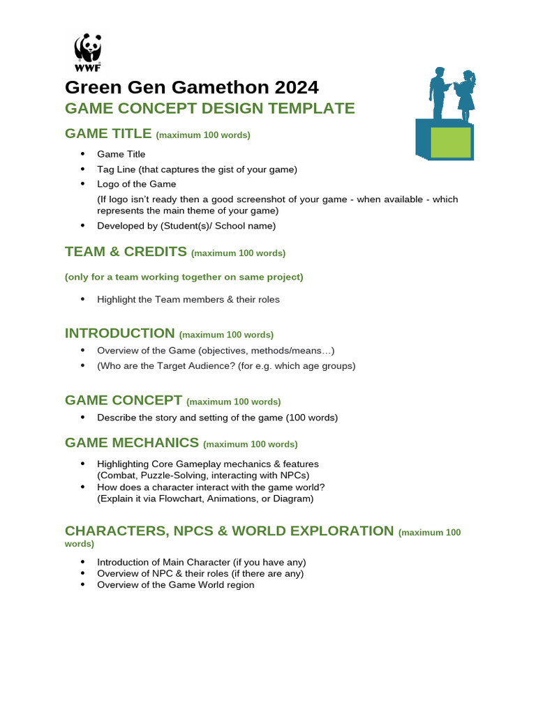 G3_GDD Template | PDF