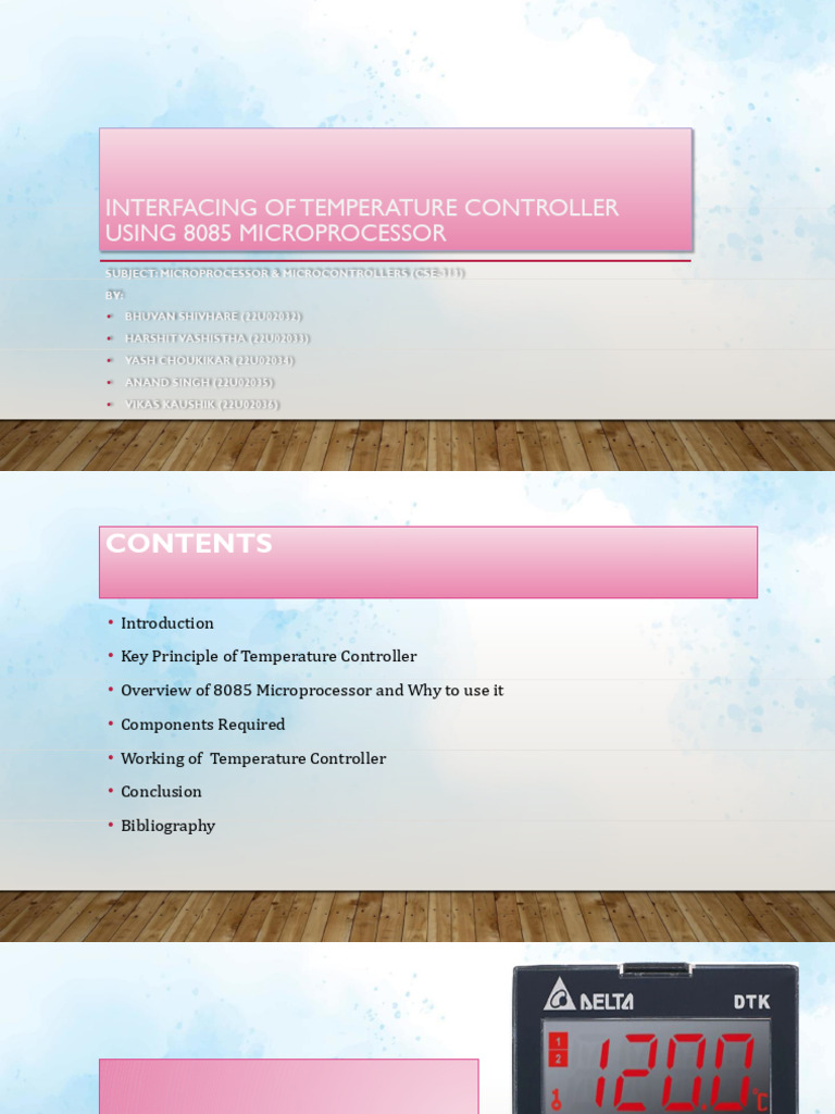 Temperature Controller | PDF | Analog To Digital Converter ...
