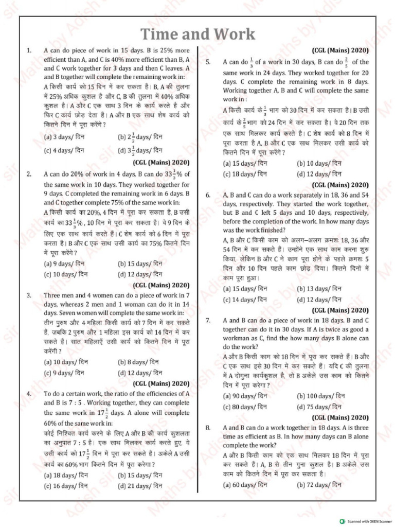 Work&Time | PDF