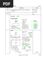 Pipe Support Foundation Design Details | PDF | Length | Pipe (Fluid ...