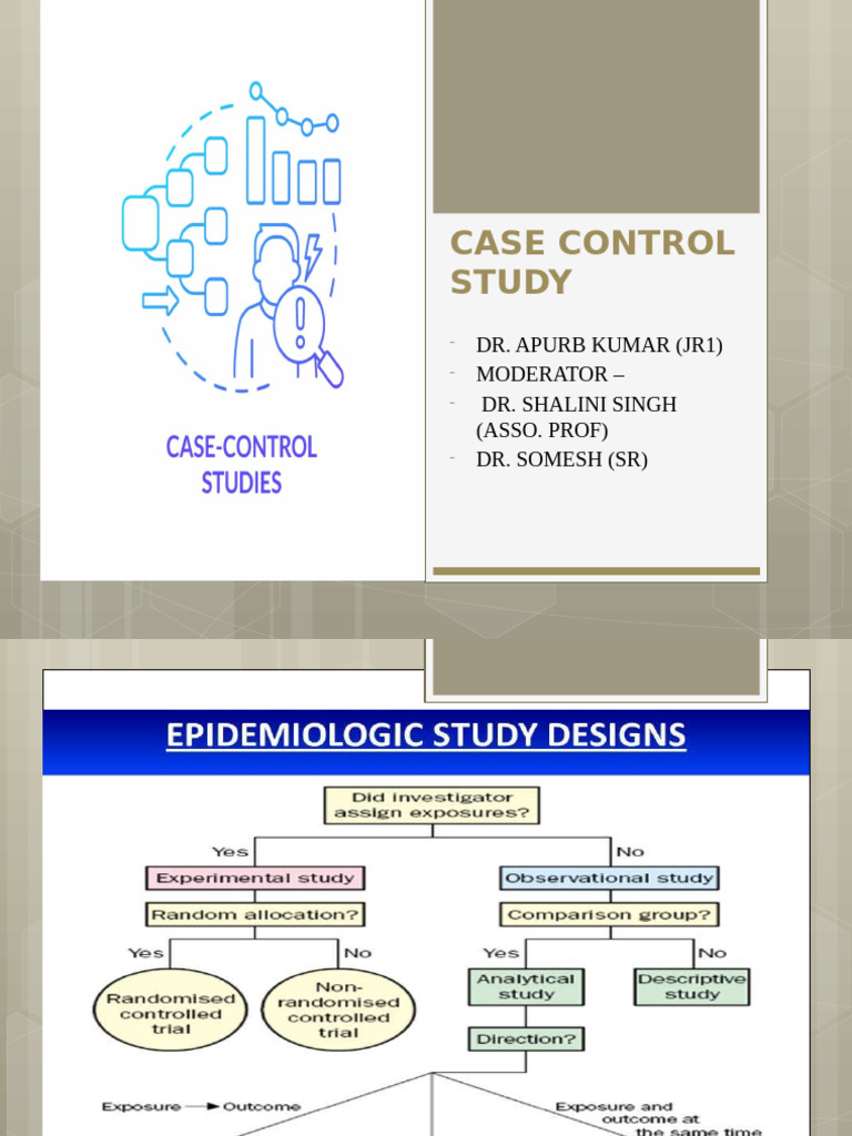 2.0CASE CONTROL PPT F | PDF | Bias | Confounding