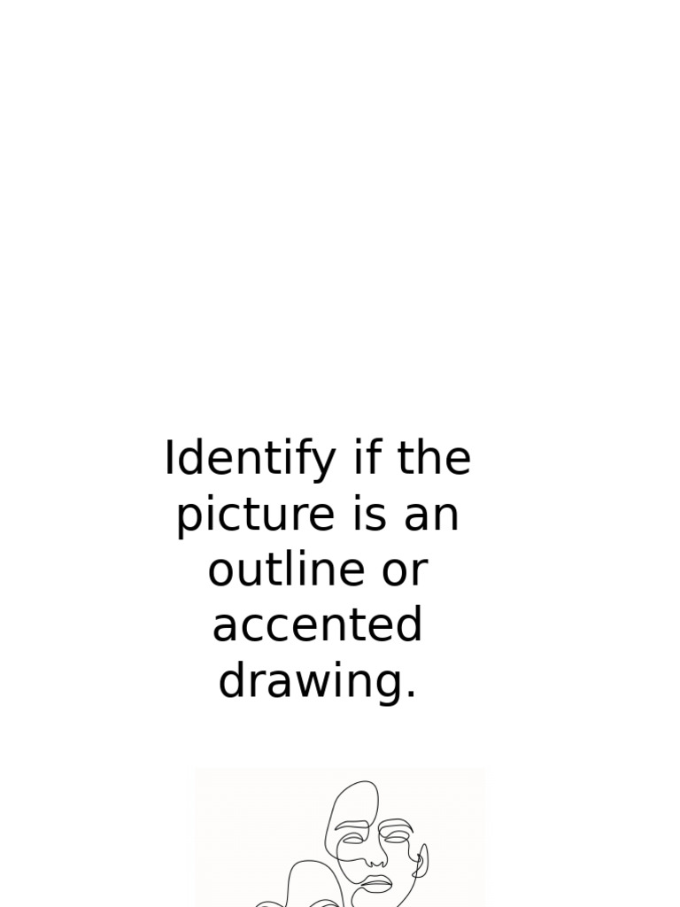 Accented and Outline Drawing | PDF