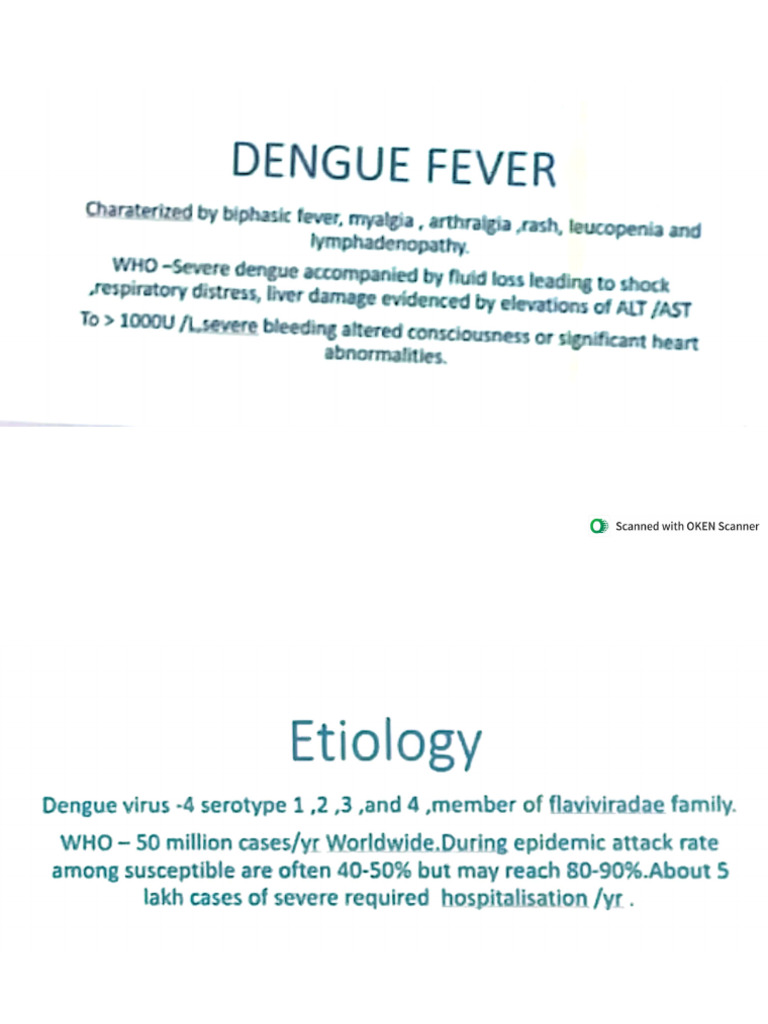 Dengue Fever Pedia | PDF
