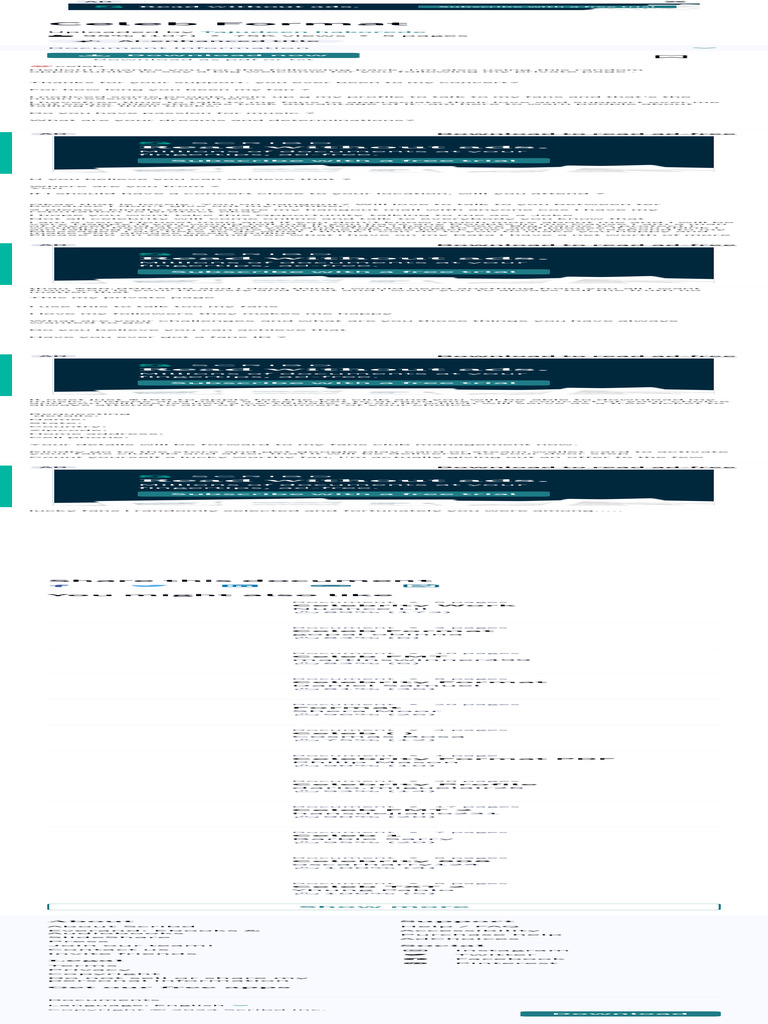 Celeb Format PDF | PDF | Electronic Publishing | Digital Technology