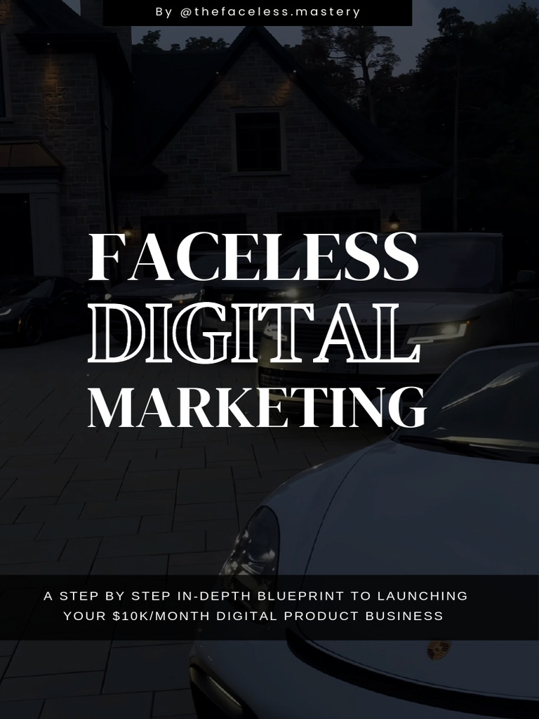 Faceless Digital Marketing Free Guide 6 | PDF | Digital Marketing | Brand