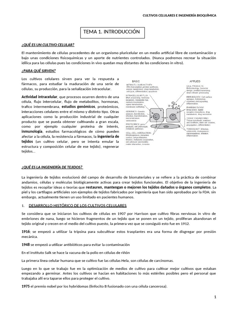 TEMA 1A bueno | PDF | Fluorescencia | Proteína Verde Fluorescente