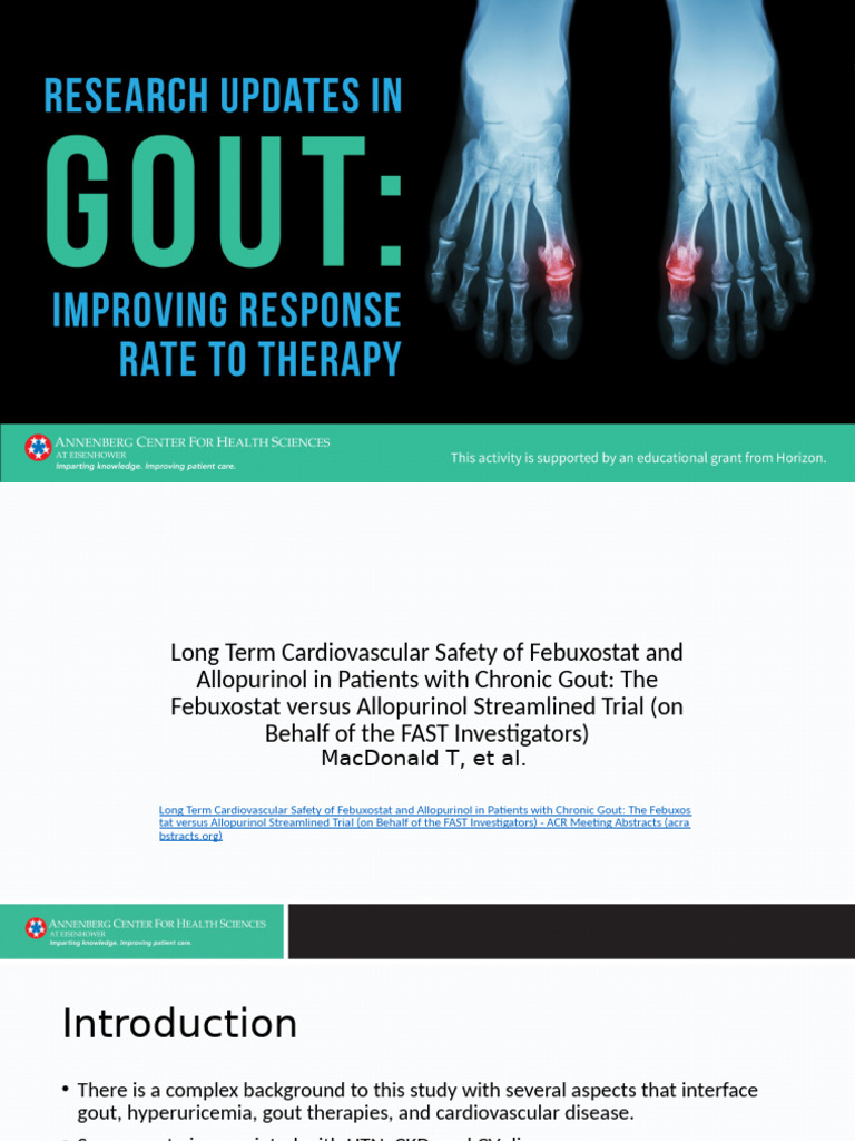 58930-134_Slides | PDF | Gout | Back Pain