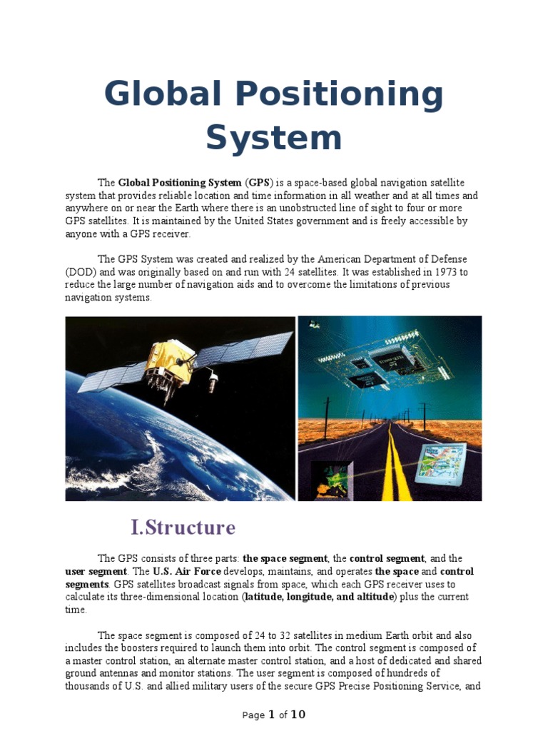 GPS Ground Segment Evolution Plan | PDF | Global Positioning System ...