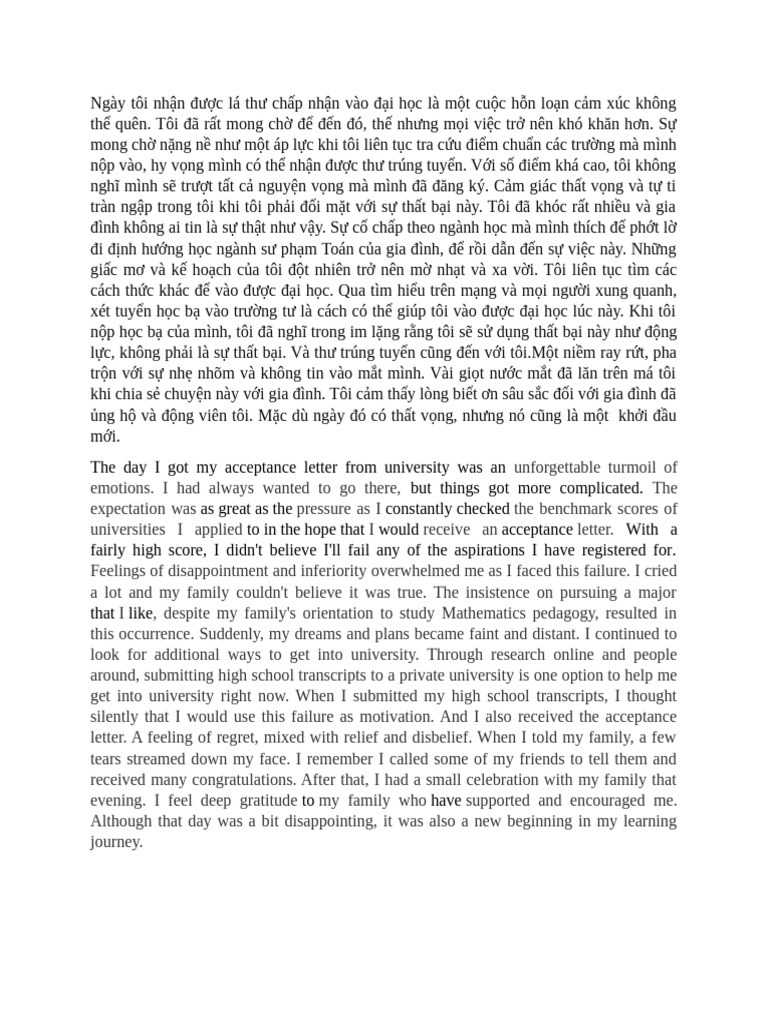 TA6- bài viết 1 | PDF