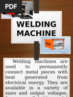 Parts and Function of A Welding Machine | PDF | Welding | Construction