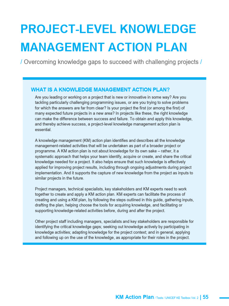 Project Knowledge Management Guide | PDF | Procedural Knowledge | Knowledge