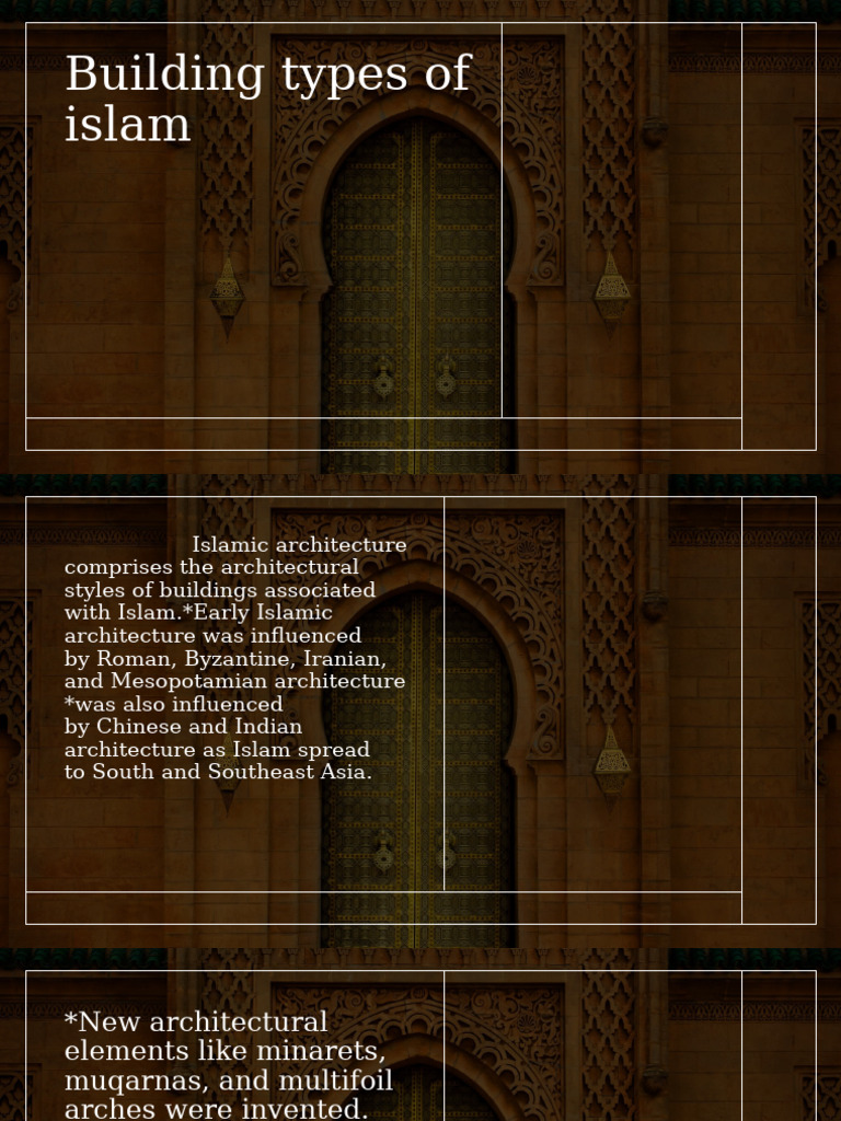 Islamic Architecture Styles & Types | PDF