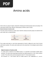 Amino Acids Classification Chart | PDF