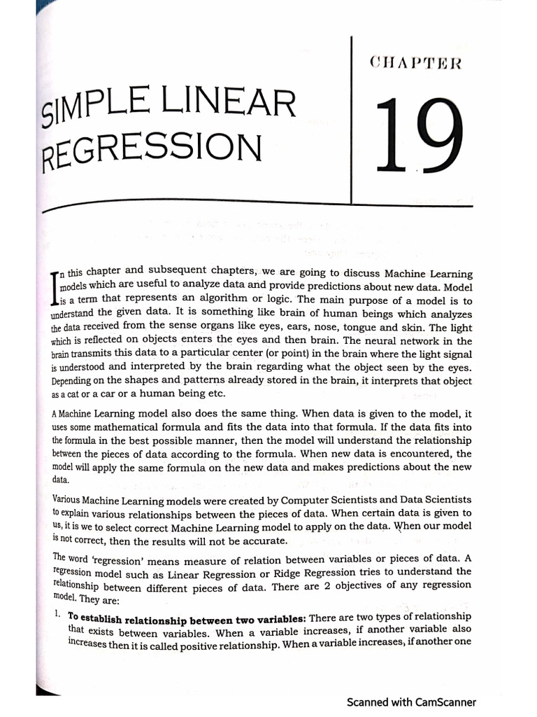 ML - Regression | PDF