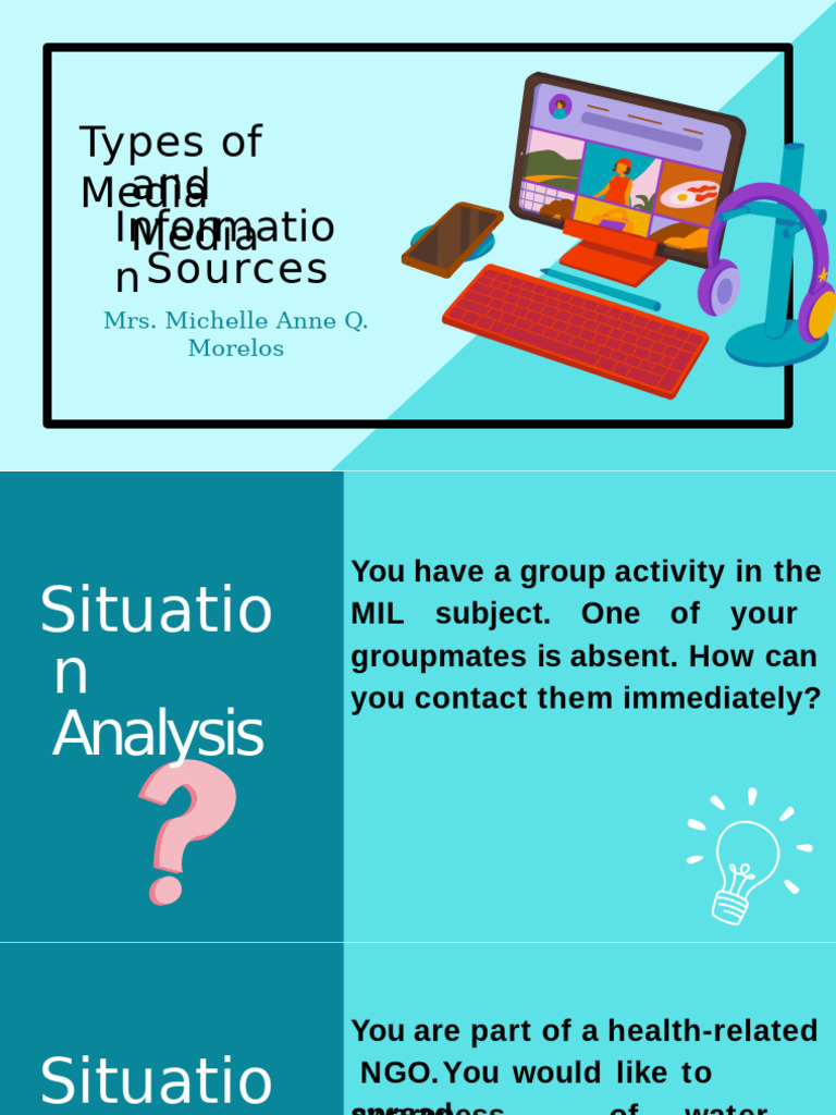 Types of Media Information Sources | PDF | Information | Interpersonal ...
