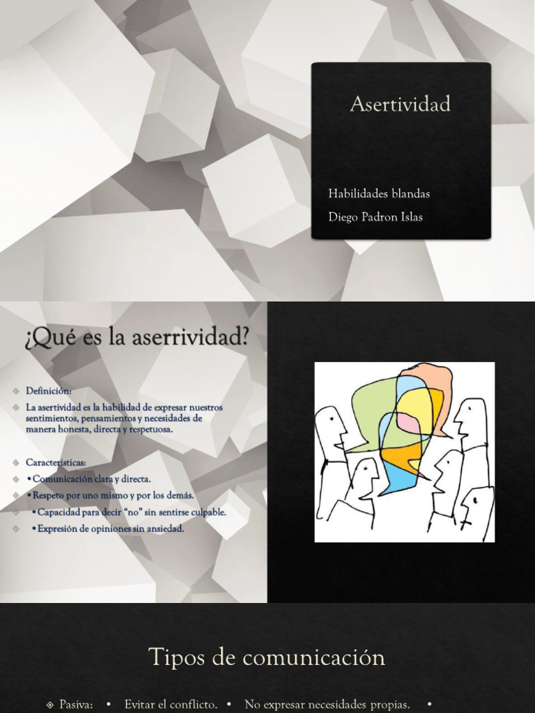 Asertividad: Clave para la Comunicación Efectiva | PDF | Psicología ...