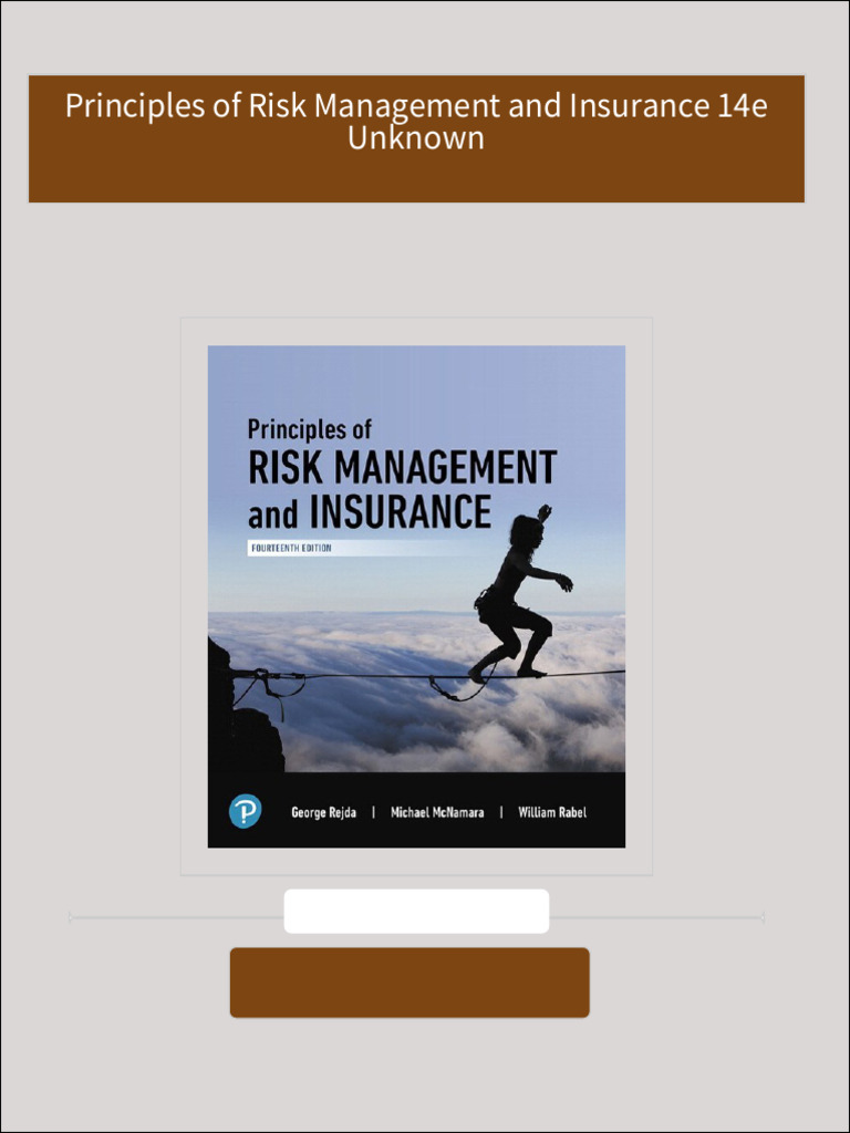 Instant Access to Principles of Risk Management and Insurance 14e ... Instant Access to Principles of Risk Management and Insurance 14e ...