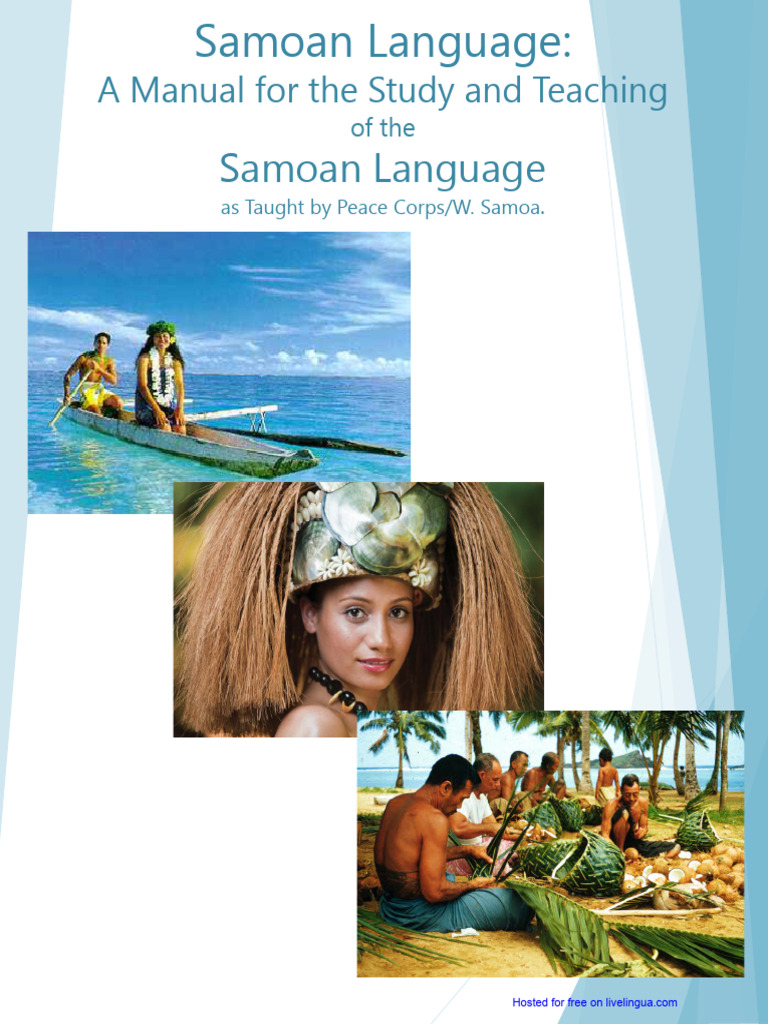 Peace Corps Samoan | PDF | Grammatical Number | Plural