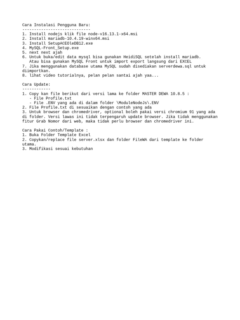 BACA SAYA DULU | PDF