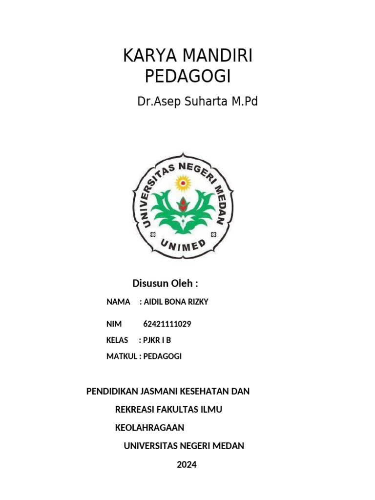 Karya Ilmiah Aidil | PDF