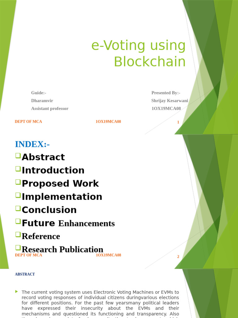 Blockchain-Based e-Voting Guide | PDF | Password | Electronic Voting