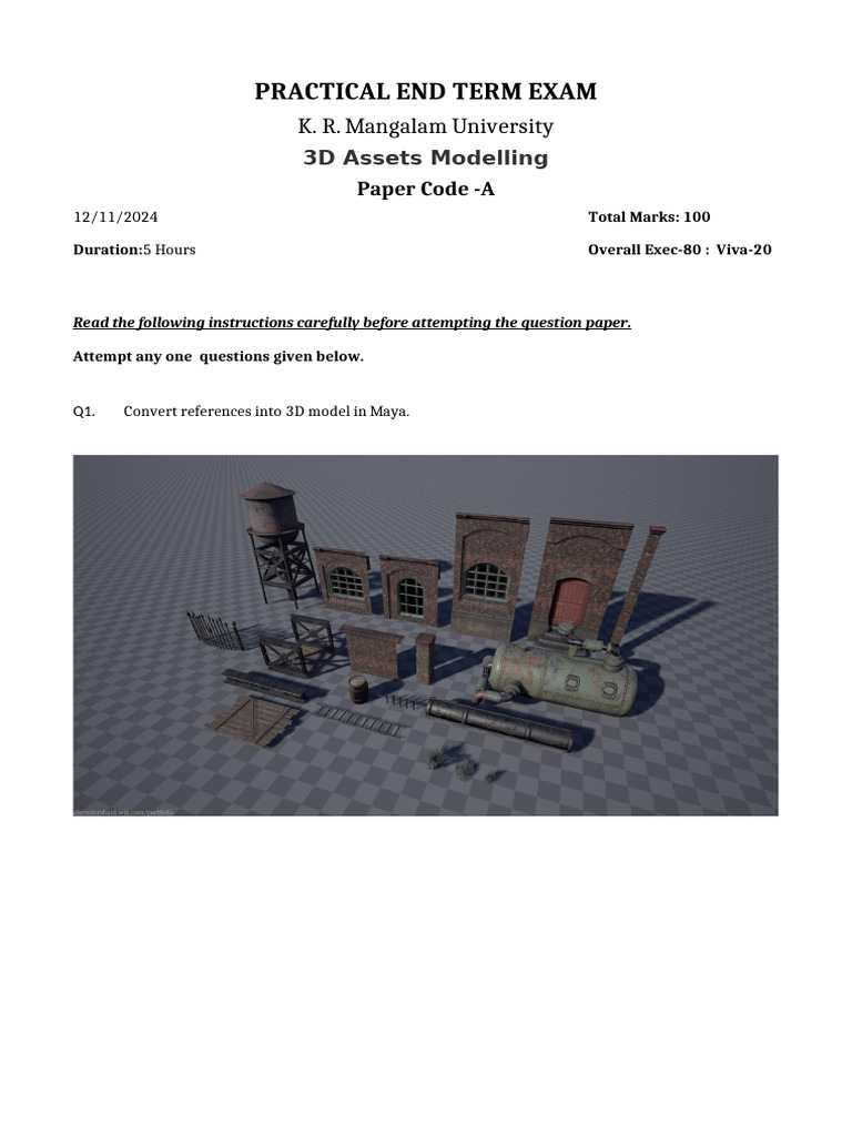 Assets Modeling | PDF